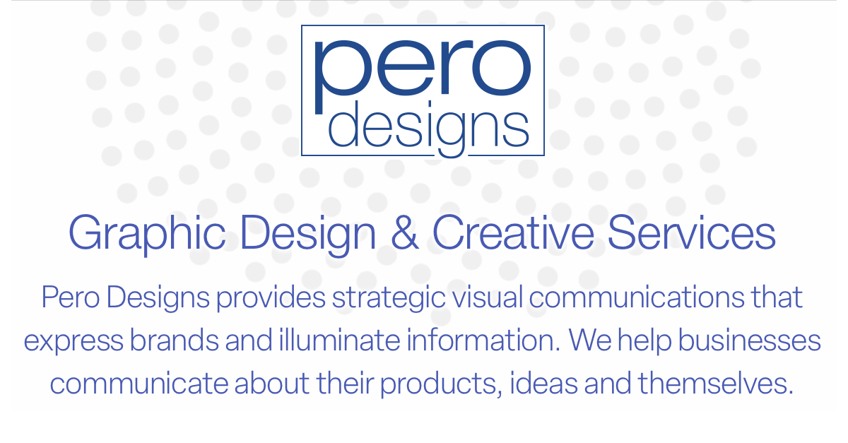 Pero Designs :: Graphic Design and Creative Services